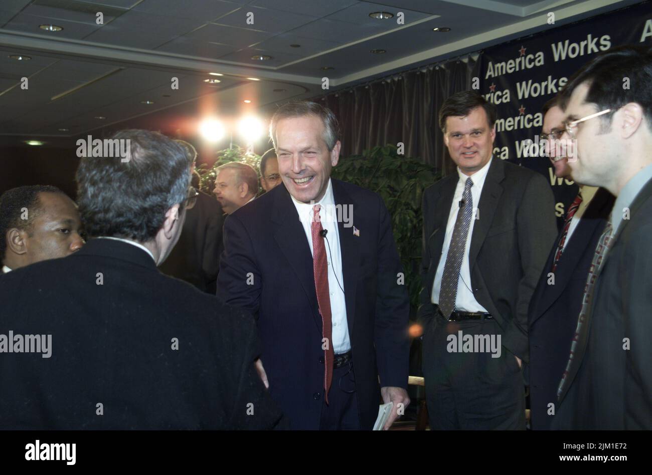 Office of the Secretary - SECRETARY DONALD EVANS AND (2) PRESIDENT ...