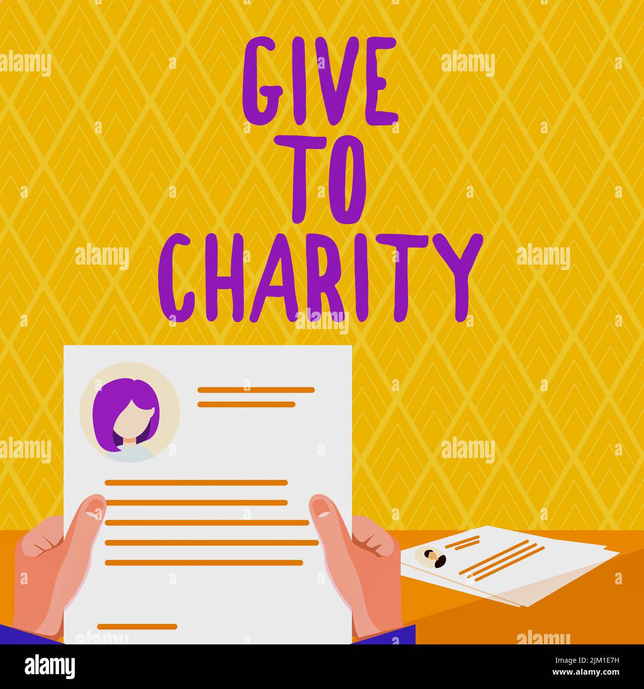 Text sign showing Give To Charity. Business idea Donate giving things ...