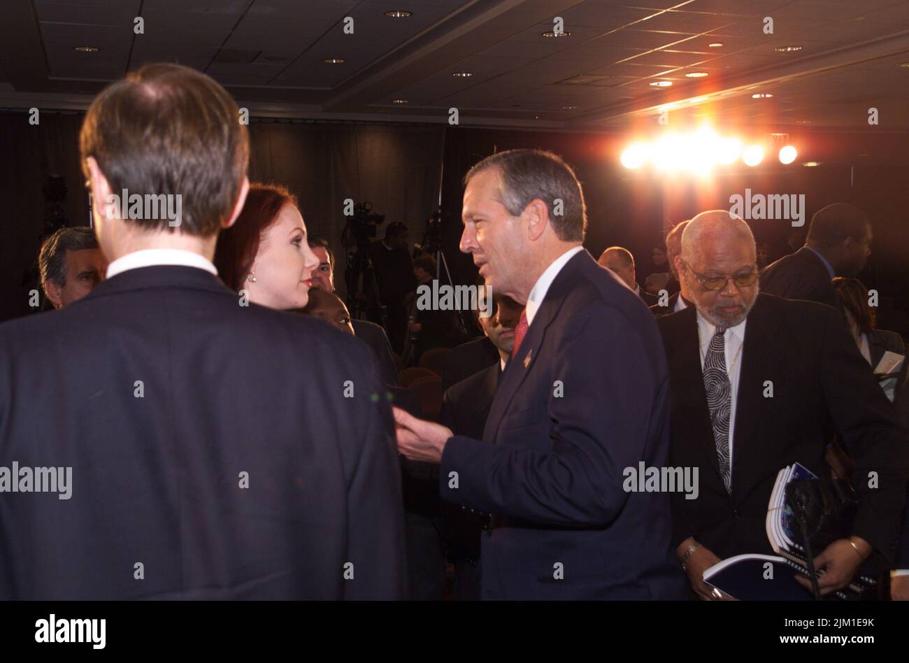 Office of the Secretary - SECRETARY DONALD EVANS AND (2) PRESIDENT ...