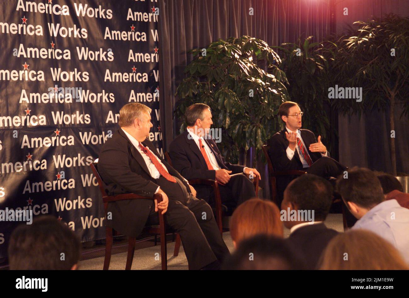 Office of the Secretary - SECRETARY DONALD EVANS AND (2) PRESIDENT ...