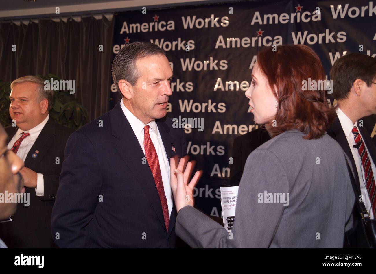 Office of the Secretary - SECRETARY DONALD EVANS AND (2) PRESIDENT ...
