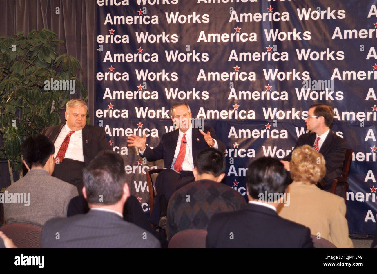 Office of the Secretary - SECRETARY DONALD EVANS AND (2) PRESIDENT ...