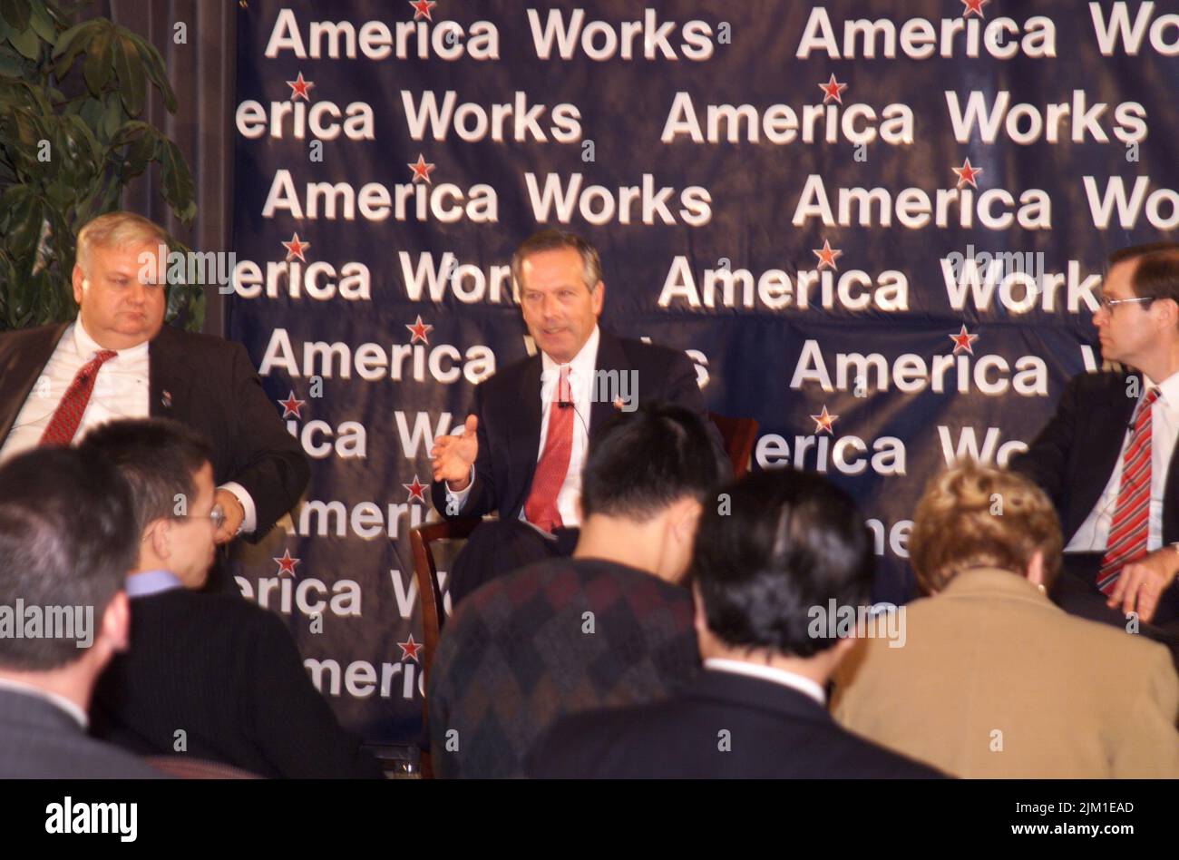 Office of the Secretary - SECRETARY DONALD EVANS AND (2) PRESIDENT ...