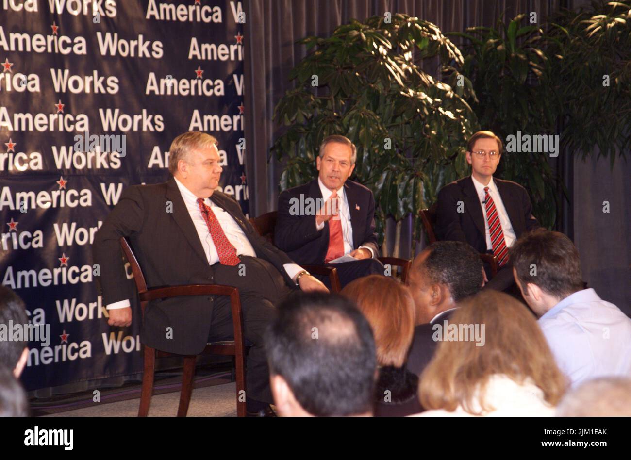 Office of the Secretary - SECRETARY DONALD EVANS AND (2) PRESIDENT ...