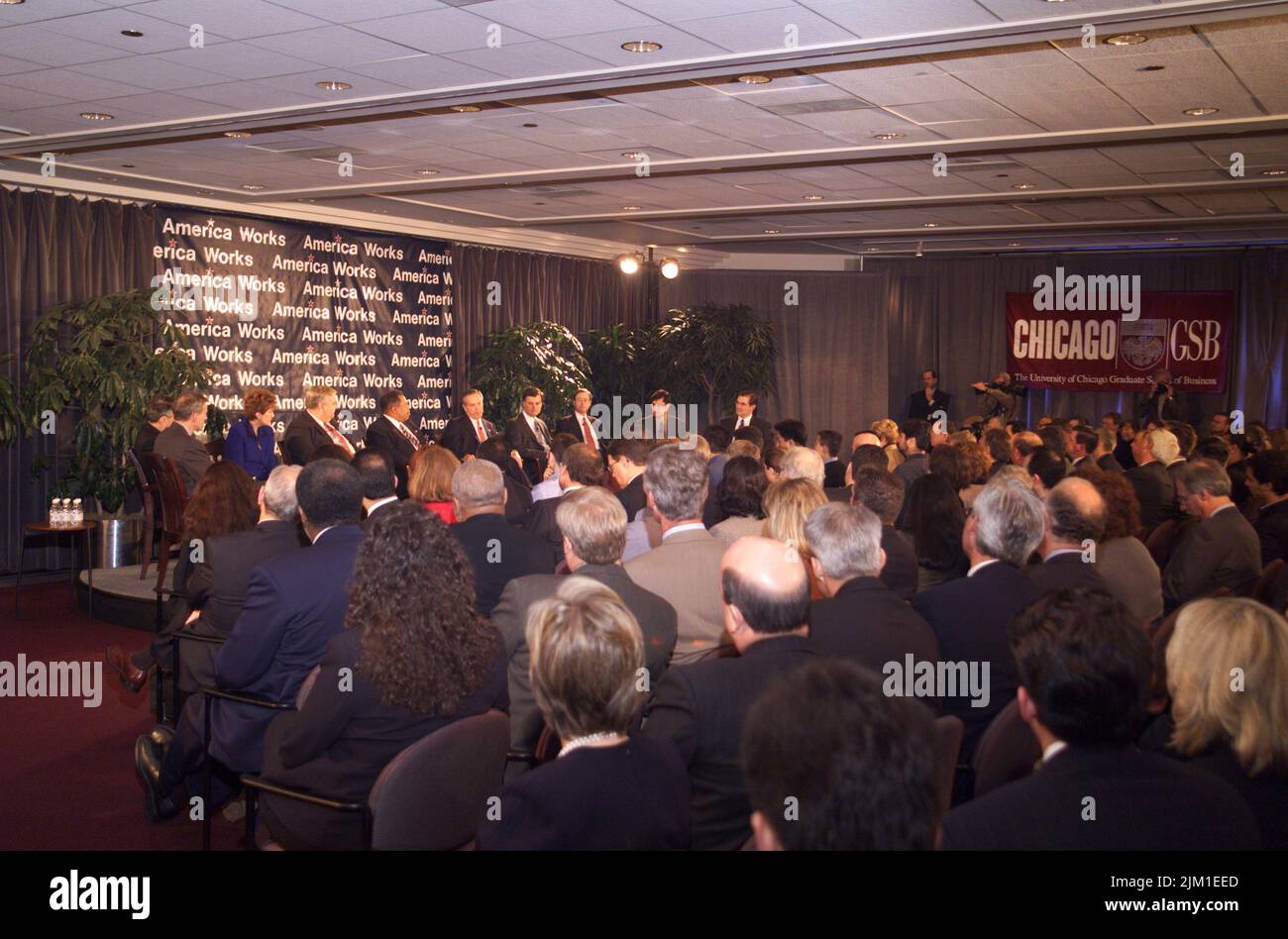 Office of the Secretary - SECRETARY DONALD EVANS AND (2) PRESIDENT ...