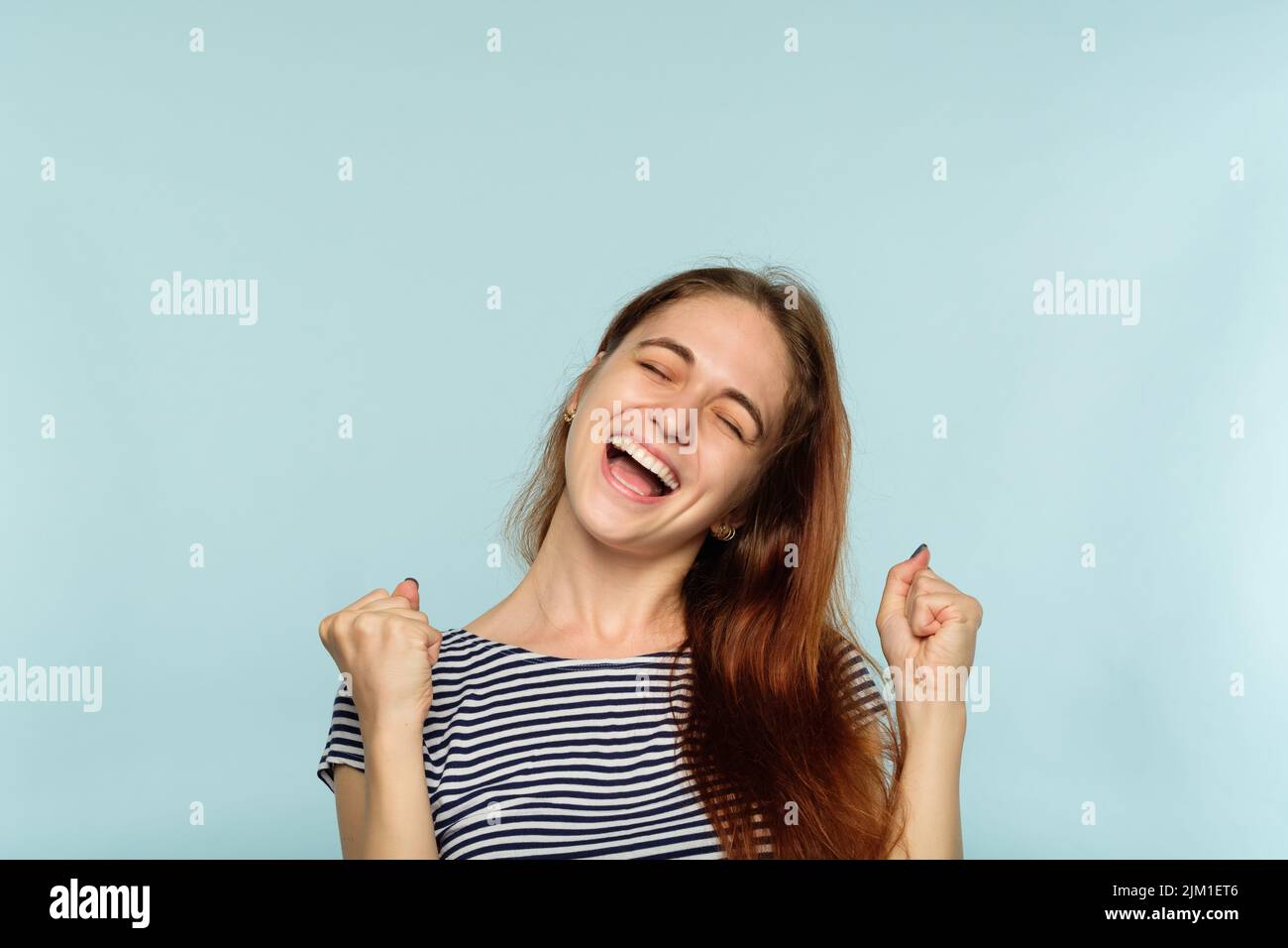 Joy smiling hi-res stock photography and images - Alamy