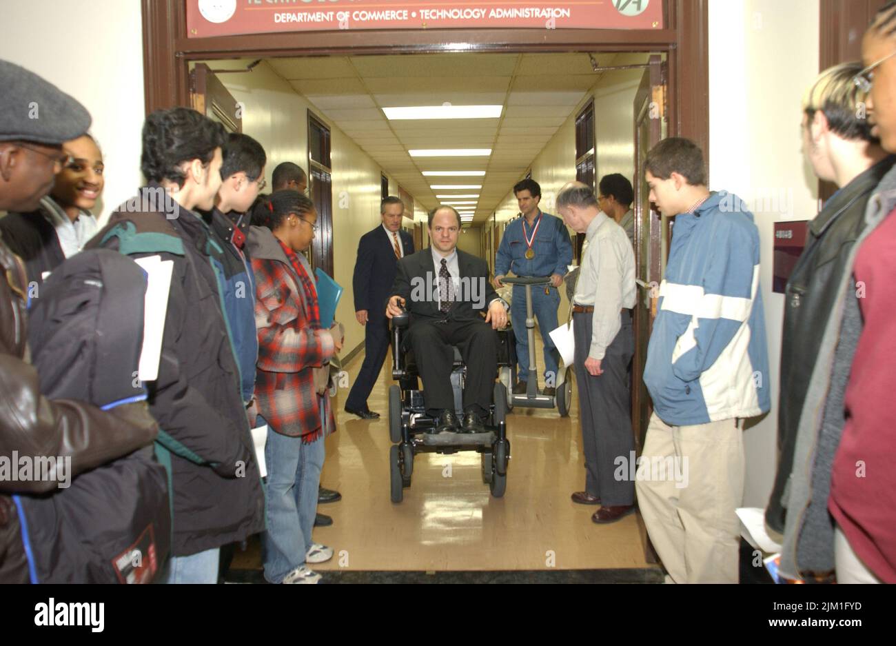 Office of the Secretary - SECRETARY DONALD EVANS WITH DEAN KAMEN ...