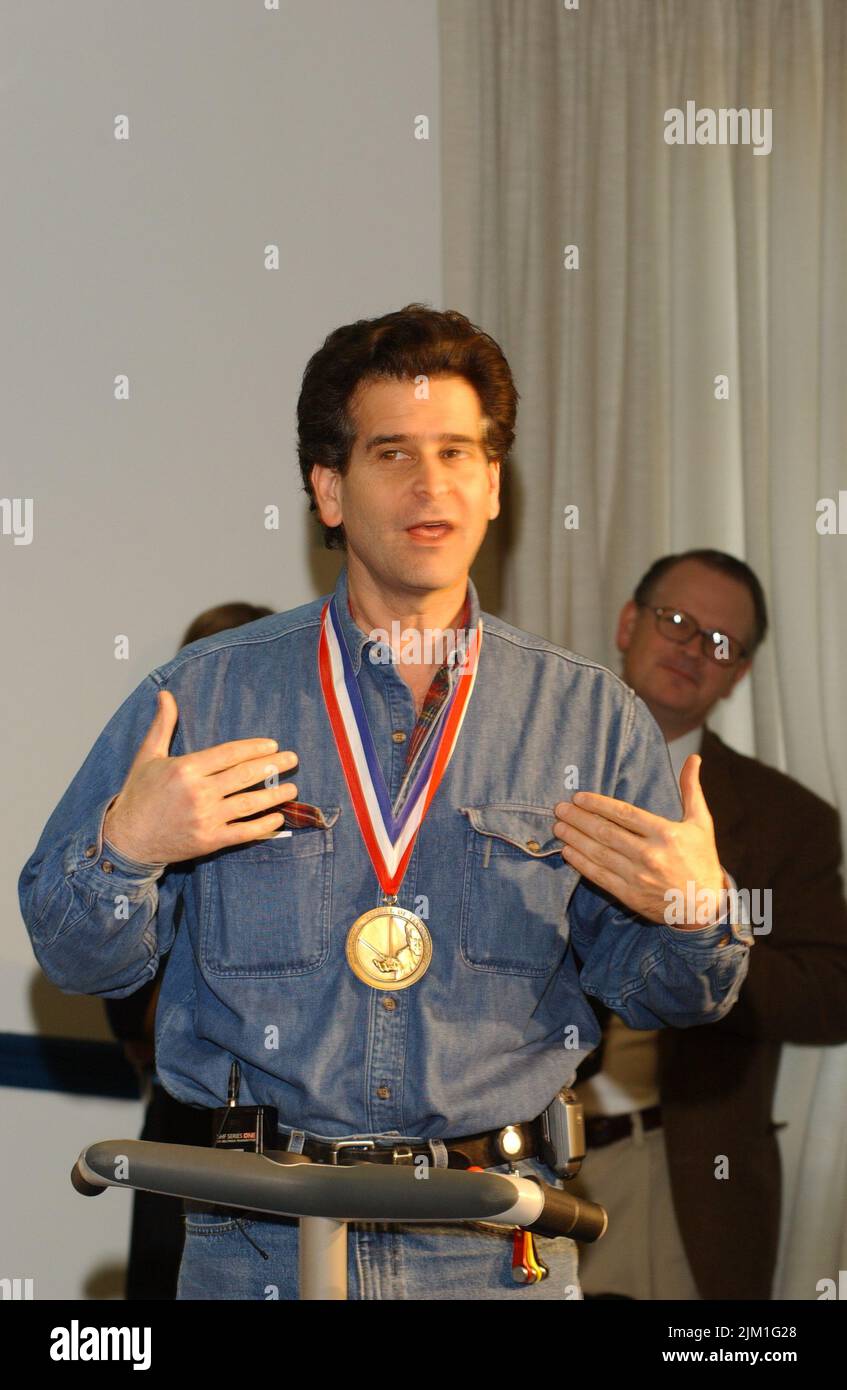 Office of the Secretary - SECRETARY DONALD EVANS WITH DEAN KAMEN ...