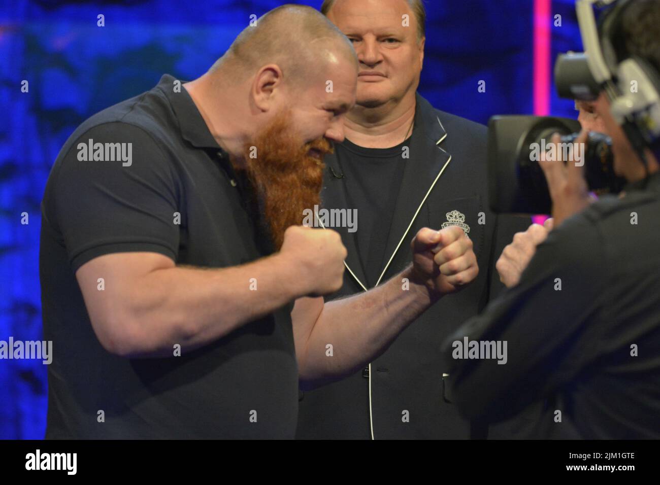 Press conference of the fight club REN-TV.Izvestia press center, Moscow ...