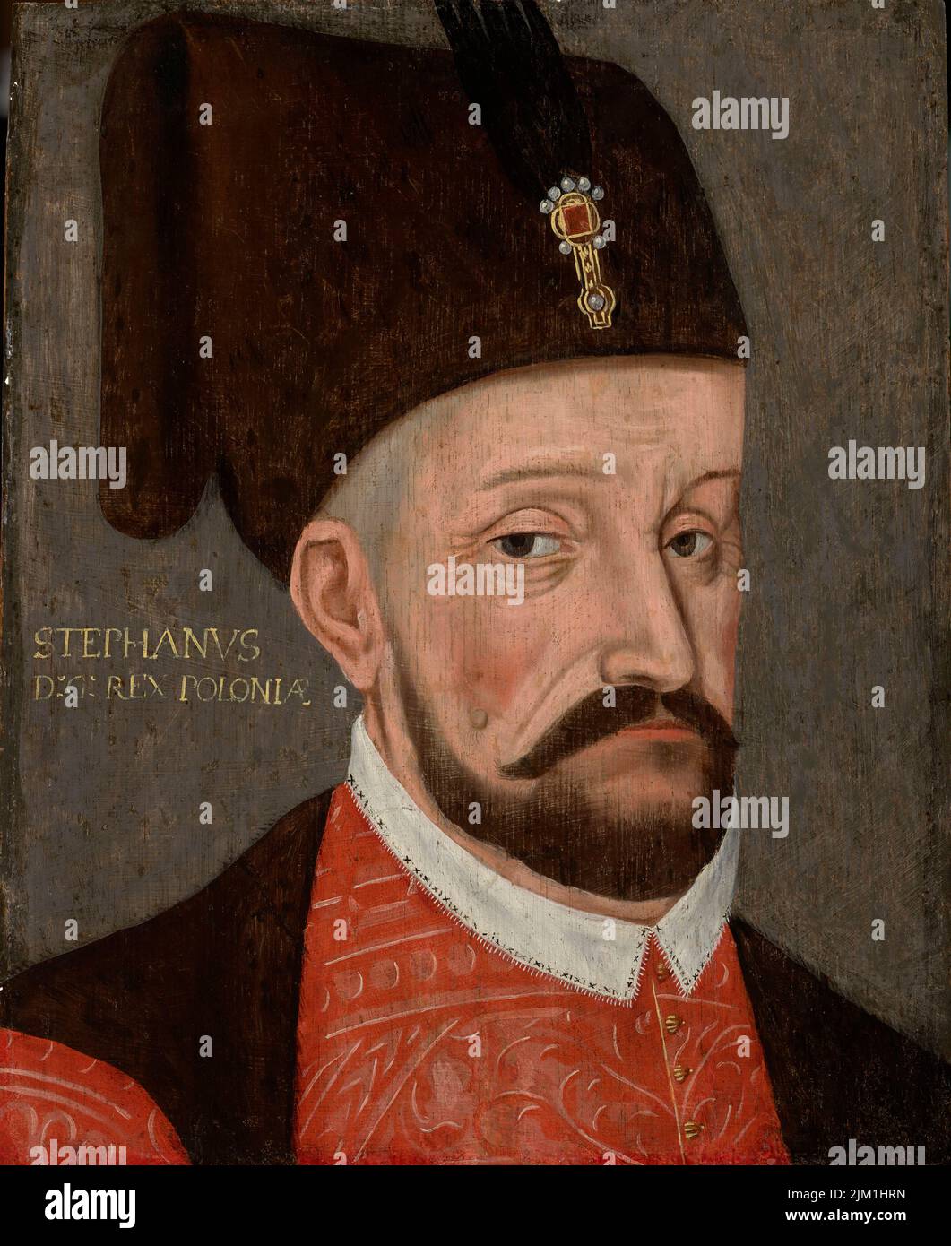 Portrait of Stephan Báthory (1533-1586), King of Poland and Grand Duke ...