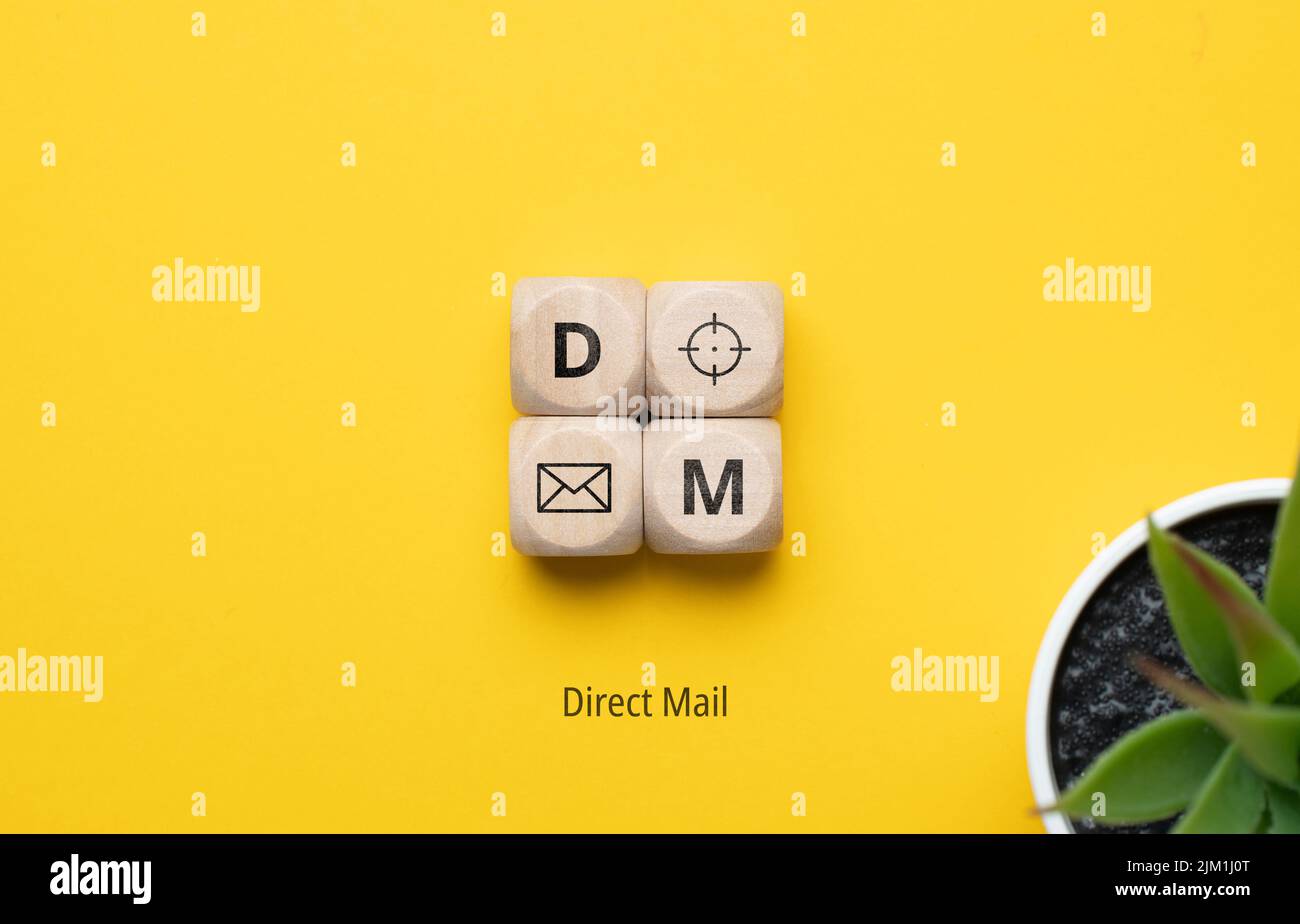 Dm direct message hi-res stock photography and images - Alamy