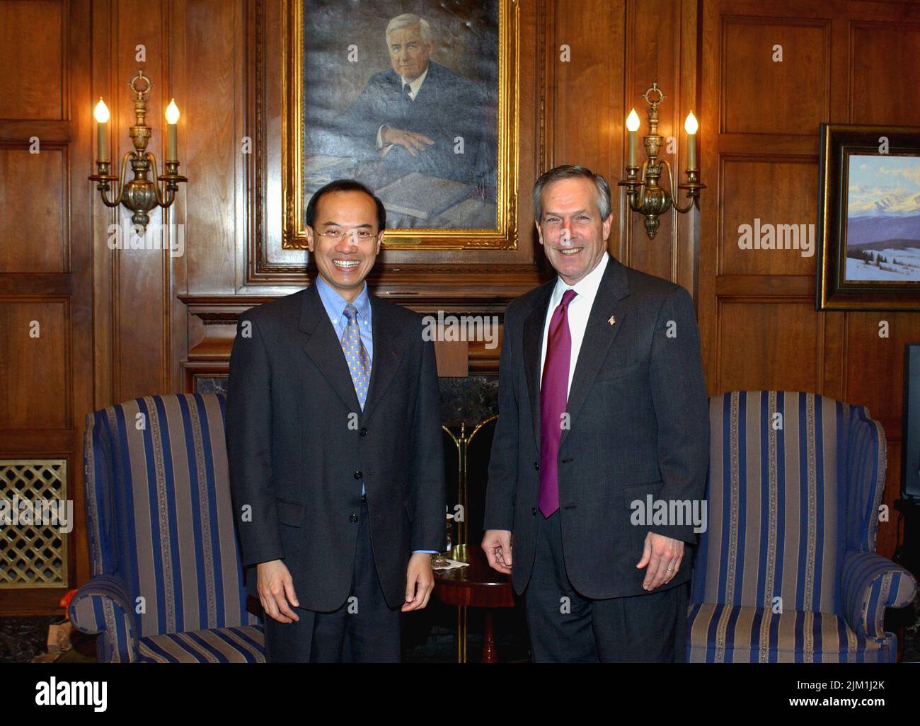 Office of the Secretary - SECRETARY DONALD EVANS MEETS WITH MINISTER ...