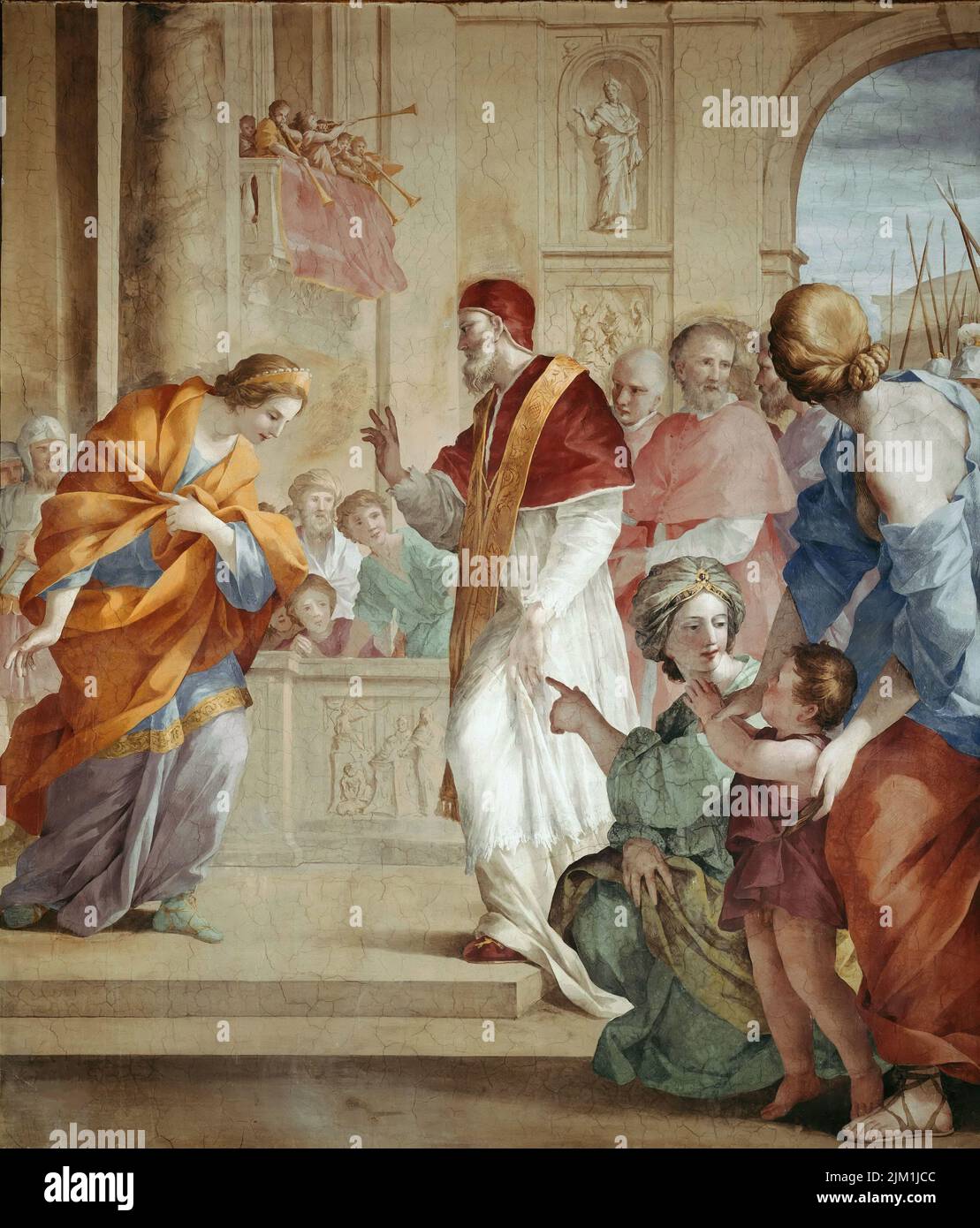 The Meeting of the Countess Matilda and Pope Gregory VII. Museum: Musei ...