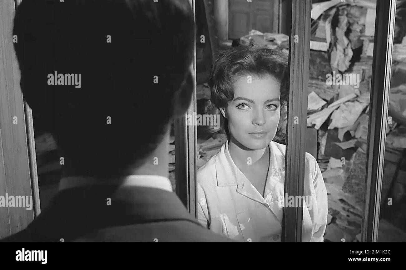 Romy Schneider in Film "The Trial" by Orson Welles. Museum: © Cantharus ...