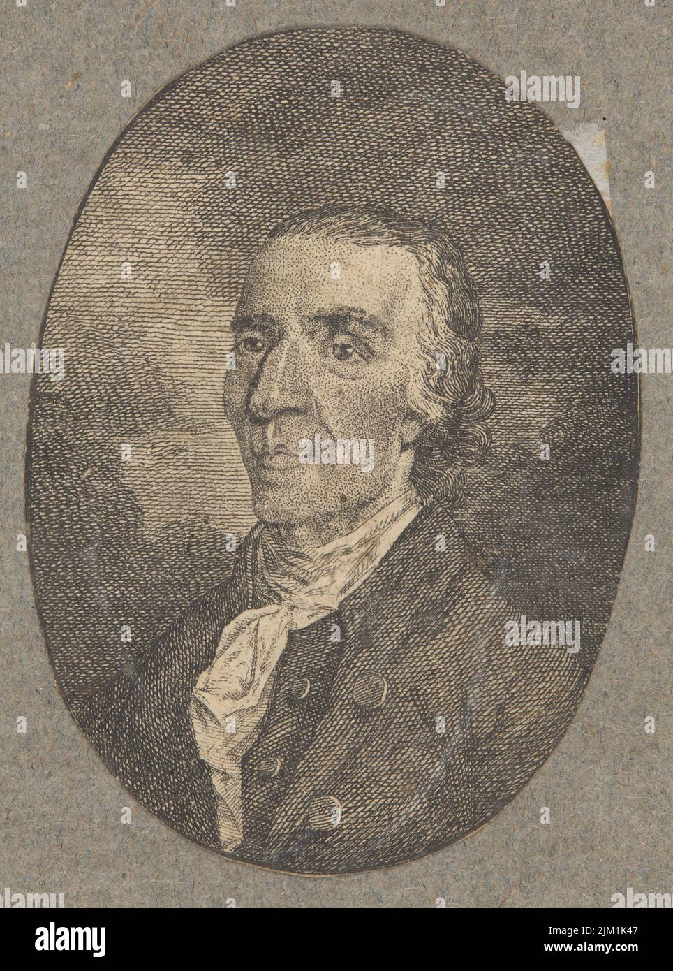 Portrait of the violinist and composer Bazyli Bohdanowicz (1740-1817 ...