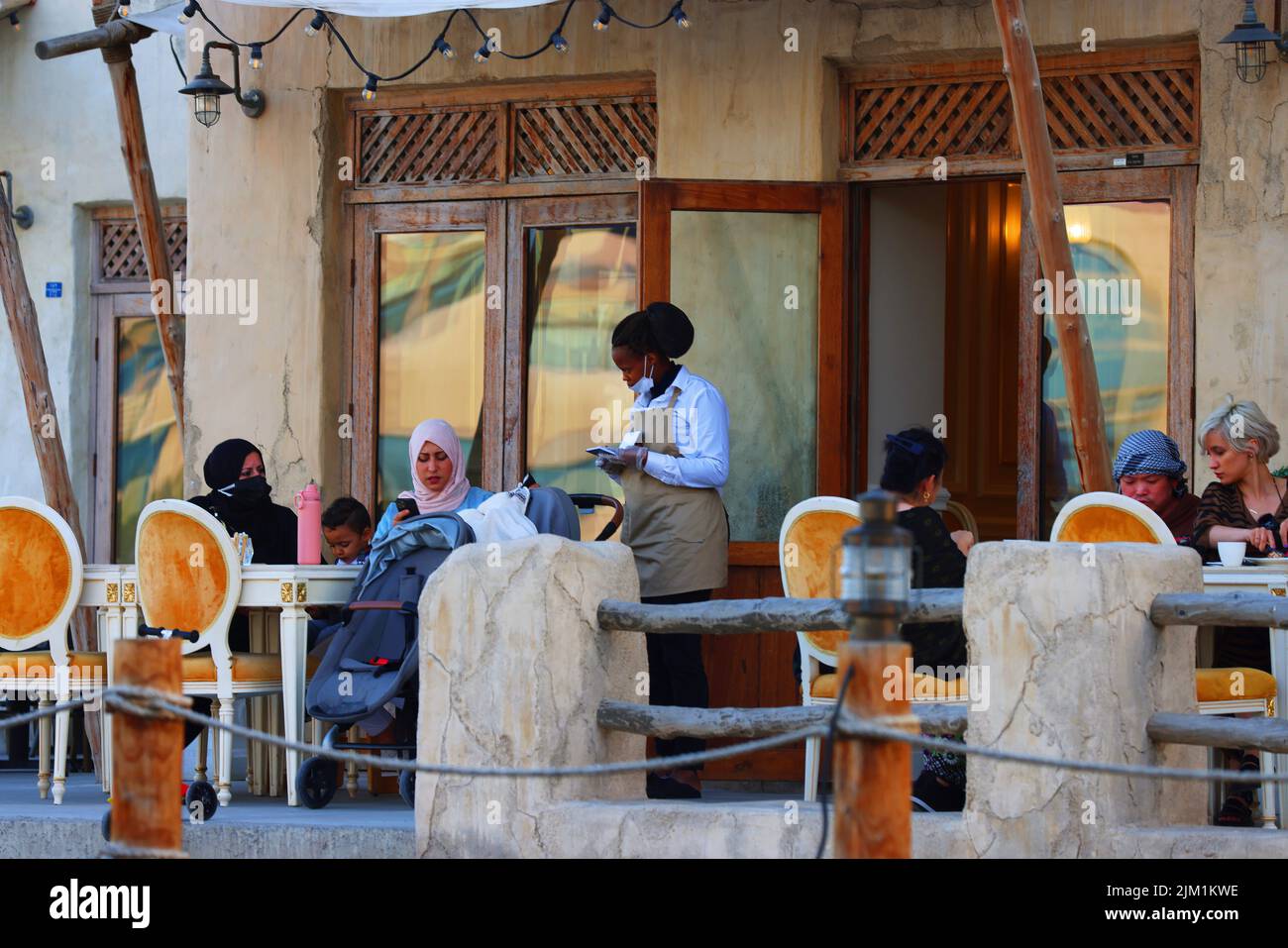 Biergarten, Restaurant, Cafe, Deira, Dubia, Dubai Creek, Dubai Kanal ...