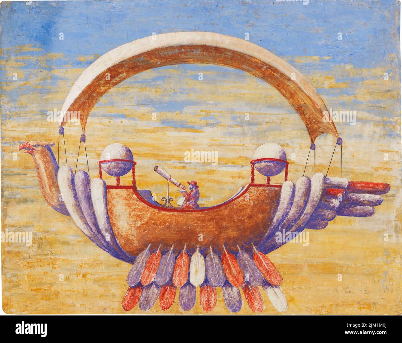 Airship. Museum: PRIVATE COLLECTION. Author: EDGAR ENDE Stock Photo - Alamy