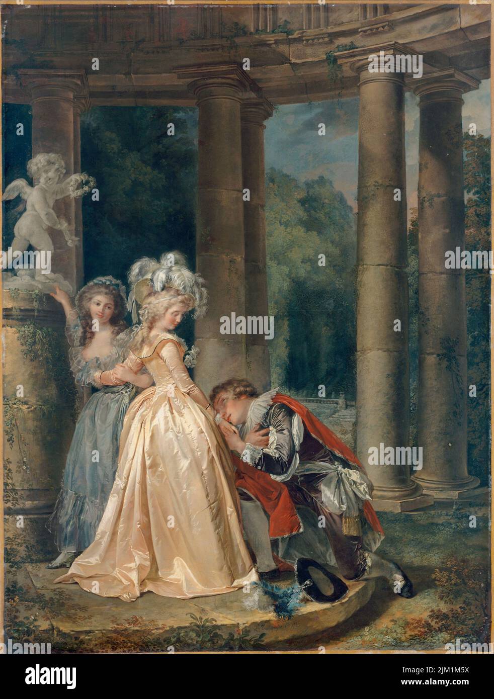 Le Serment à l'amour (The Oath to Love). Museum: Musée des Beaux-Arts ...