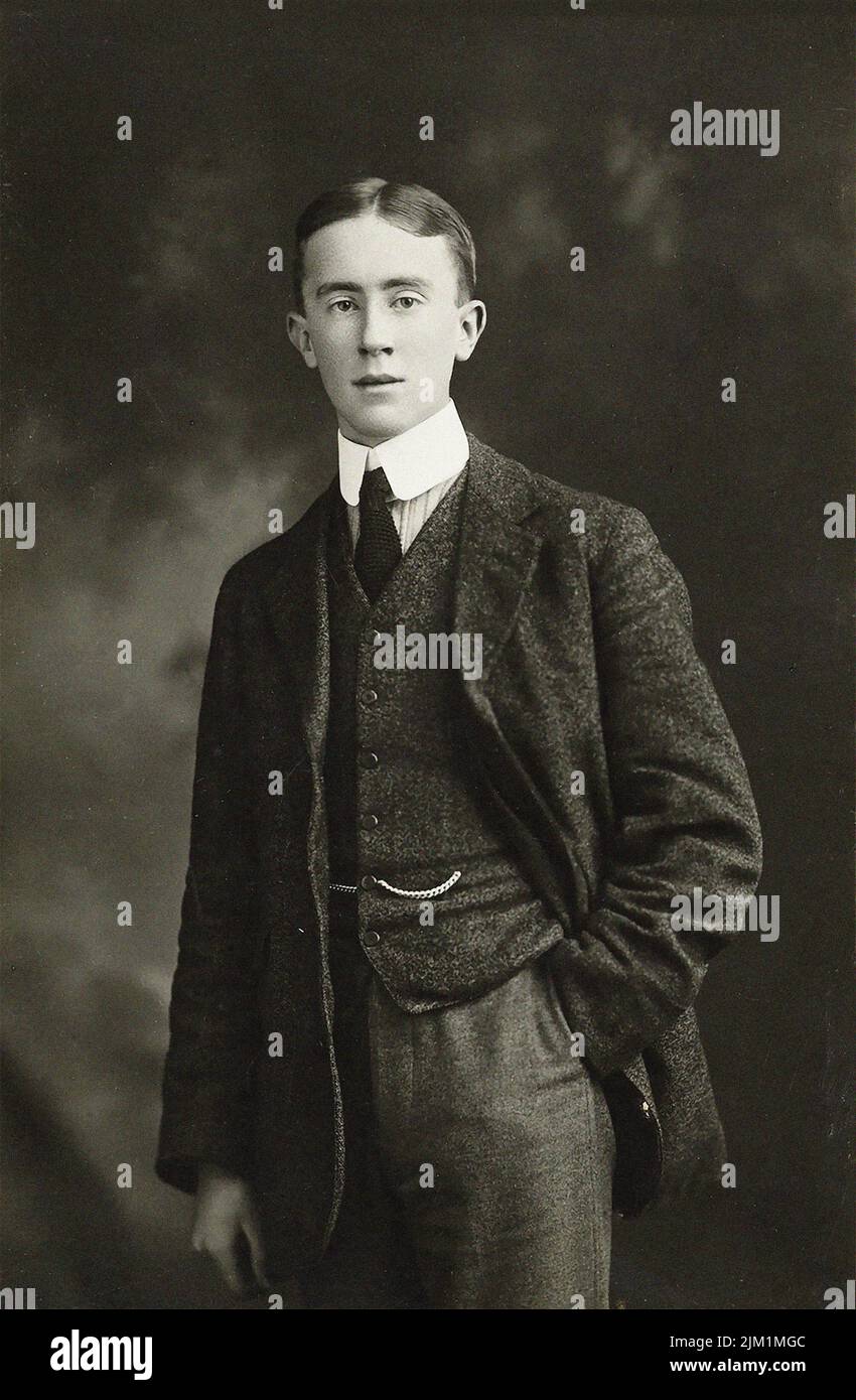 J R R Tolkien At The Age Of 19 Museum © The Tolkien Trust Author