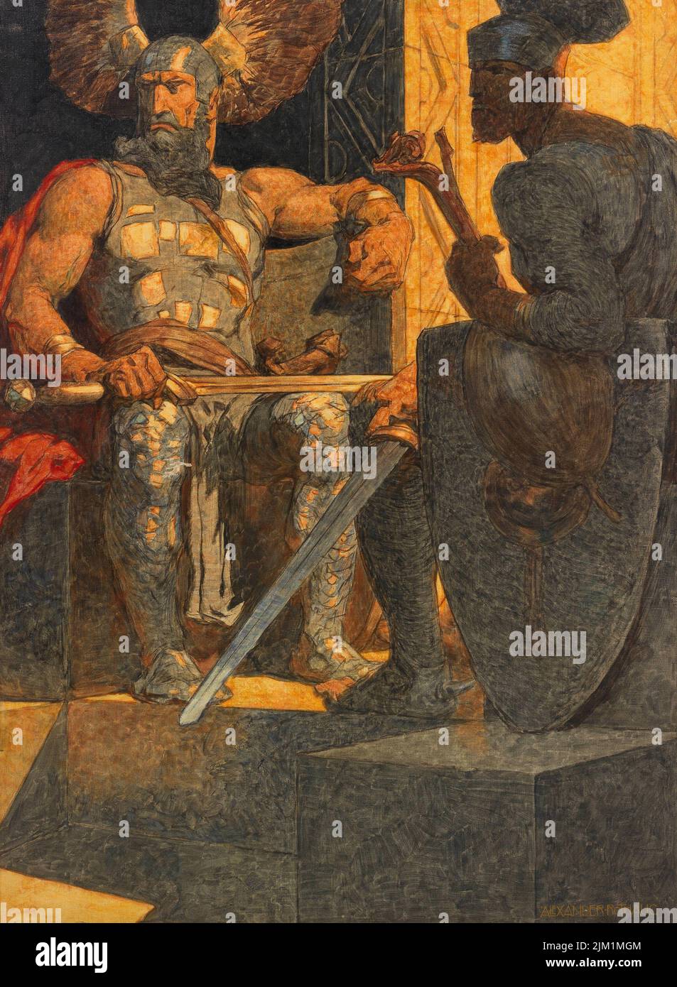 The Grimly Hagen. Museum: Vienna Museum. Author: ALEXANDER ROTHAUG ...