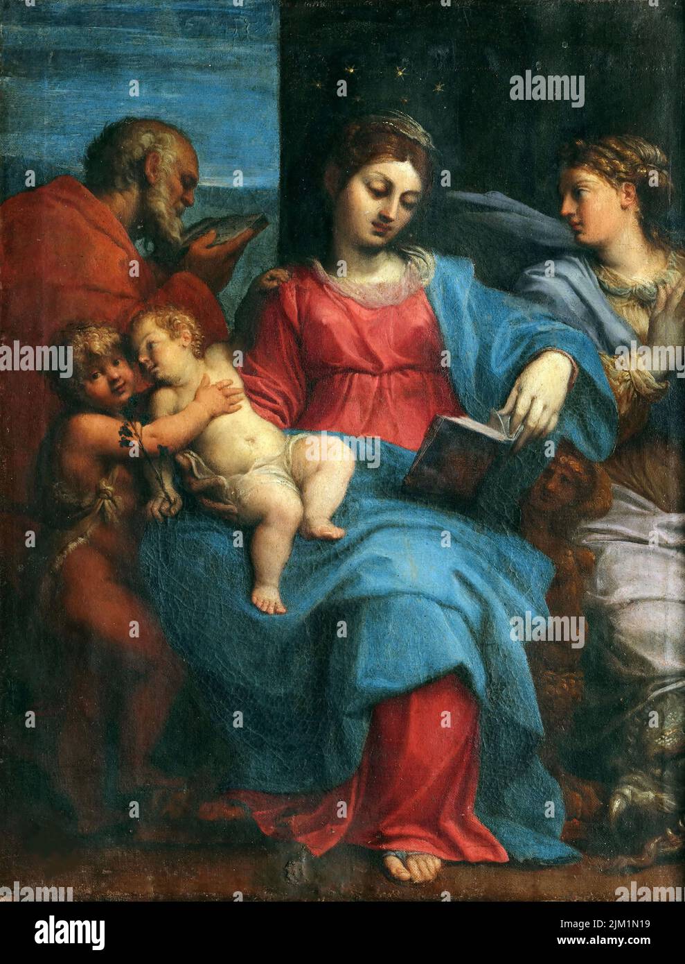 The Holy Family with Saint Margaret. Museum: Museo di Capodimonte ...