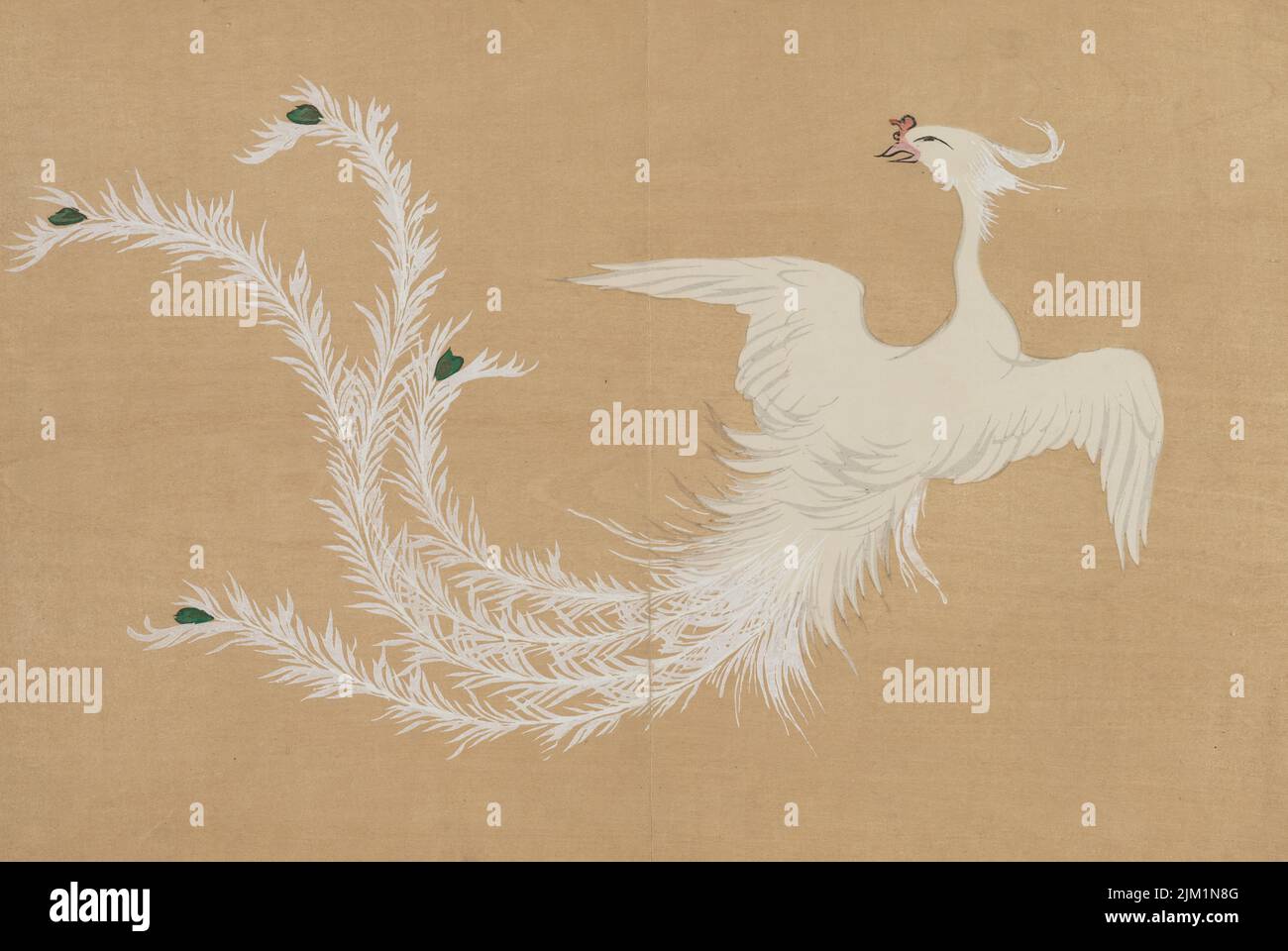 White Phoenix (Hakuho). From the series "A World of Things (Momoyogusa ...