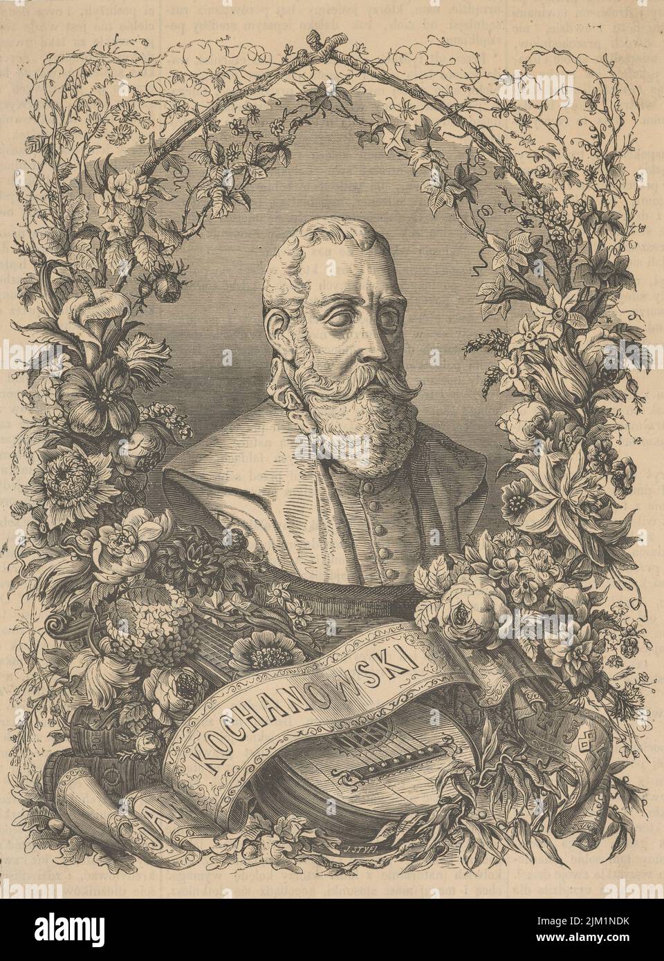 Portrait of the poet Jan Kochanowski (1530-1584). Museum: PRIVATE ...