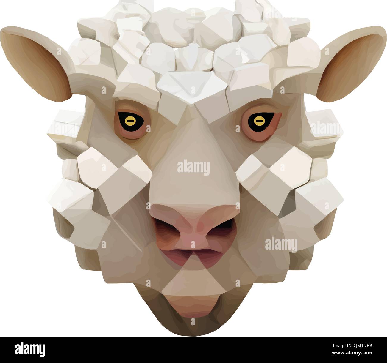 Sheep portrait art hi-res stock photography and images - Alamy