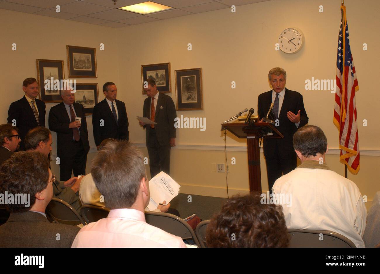 Office of the Secretary - PRESS CONFERENCE TPA PRESS EVENT Stock Photo ...
