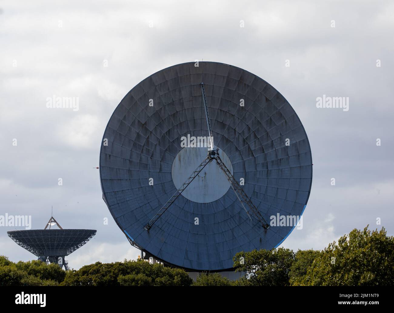 Goonhilly Satellite Earth Station in Cornwall Stock Photo - Alamy