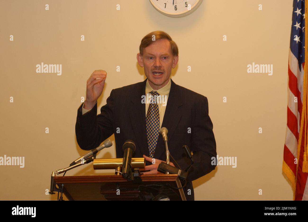 Office of the Secretary - PRESS CONFERENCE TPA PRESS EVENT Stock Photo ...