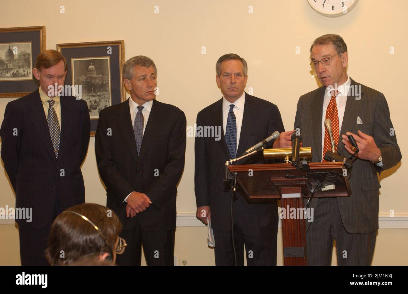 Office of the Secretary - PRESS CONFERENCE TPA PRESS EVENT Stock Photo ...