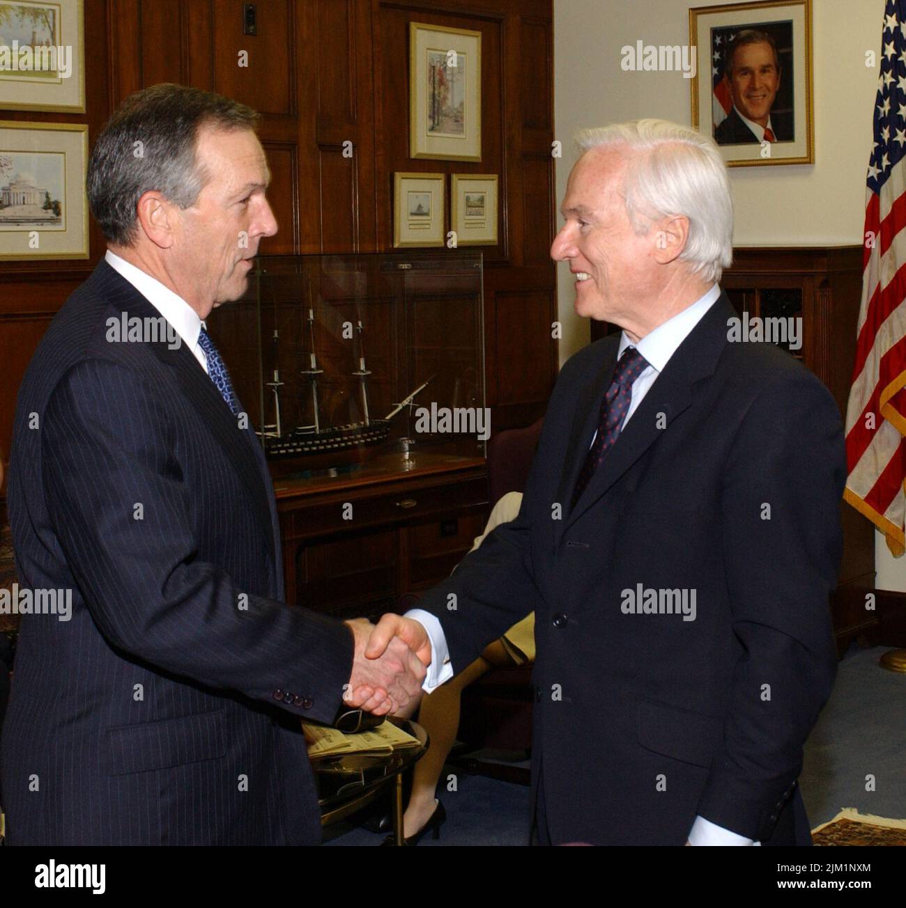 Office of the Secretary - SECRETARY DONALD EVANS MEETING WITH AMB. OF ...