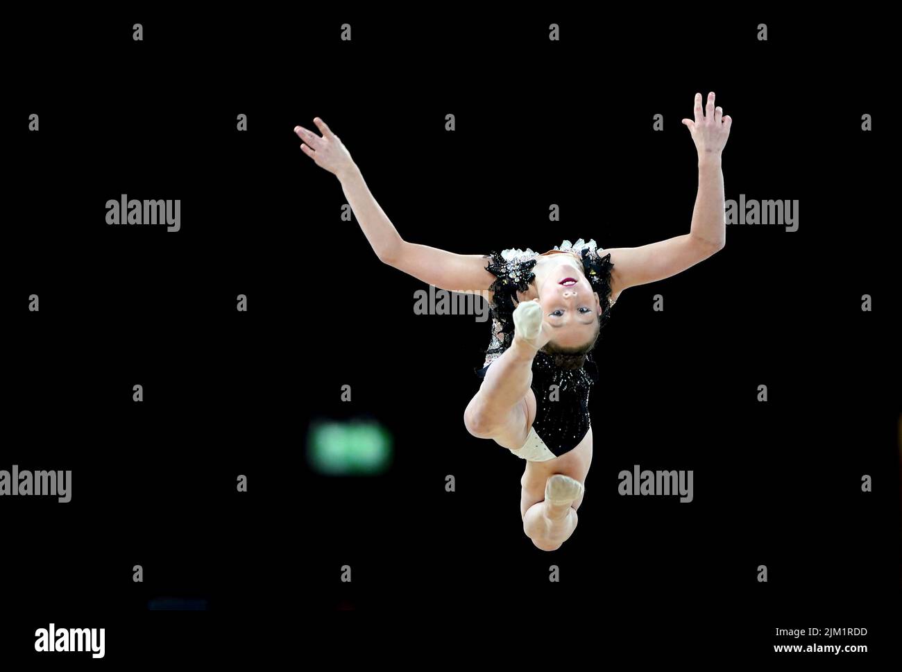 England's Marfa Ekimova during the Rhythmic Gymnastics, Team Final and ...