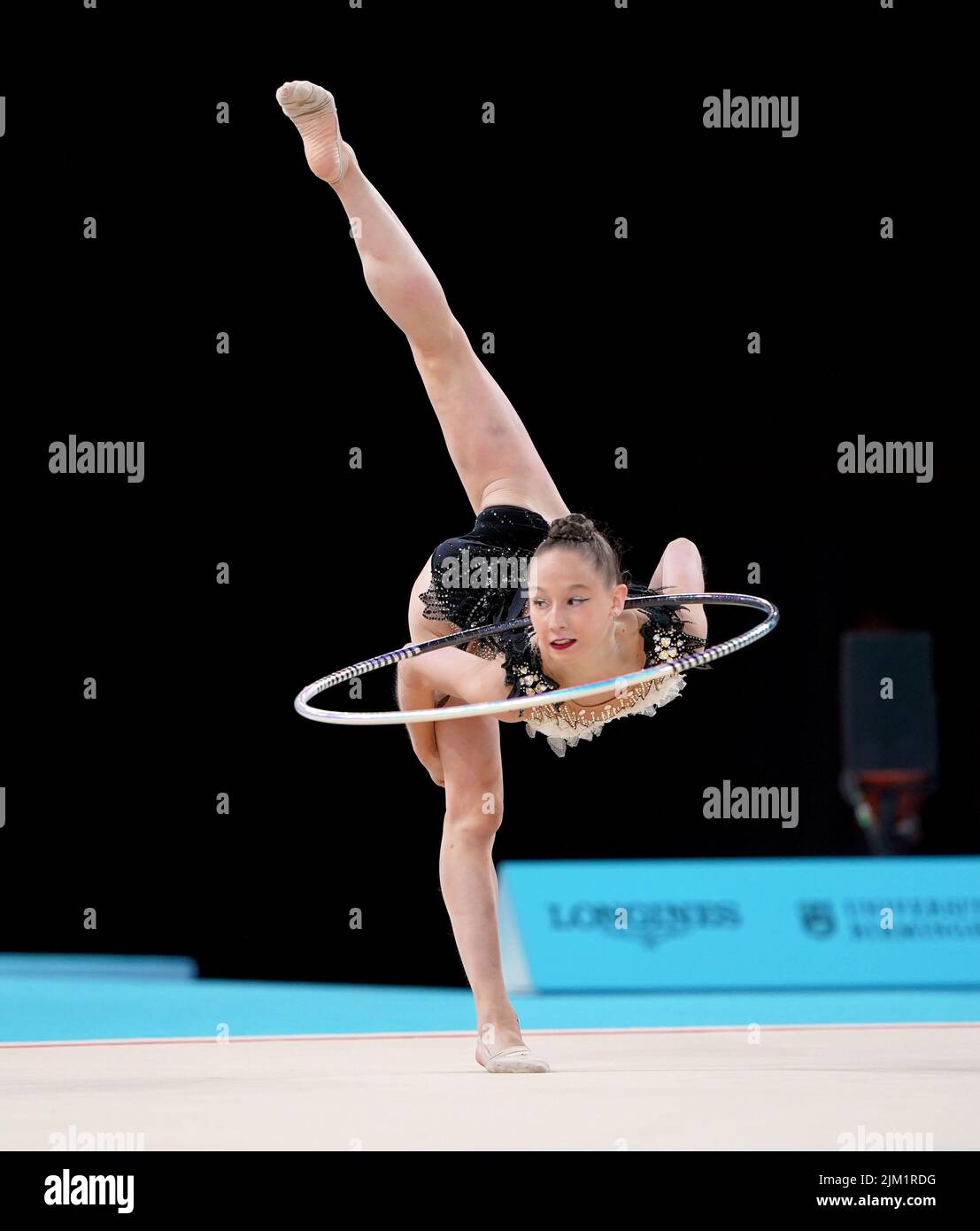 England's Marfa Ekimova during the Rhythmic Gymnastics, Team Final and ...