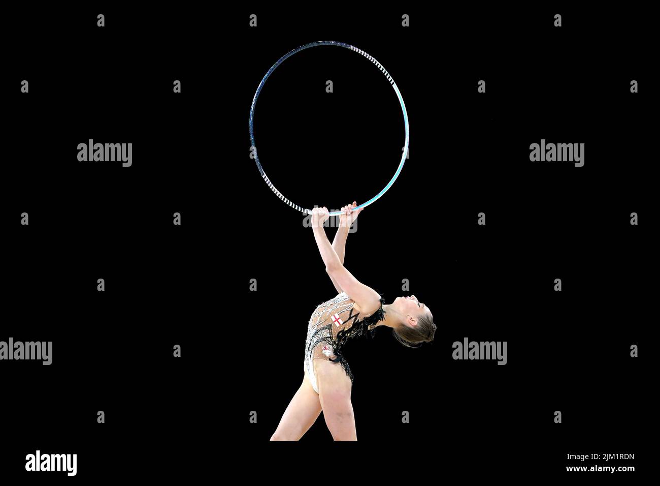 England's Marfa Ekimova during the Rhythmic Gymnastics, Team Final and ...