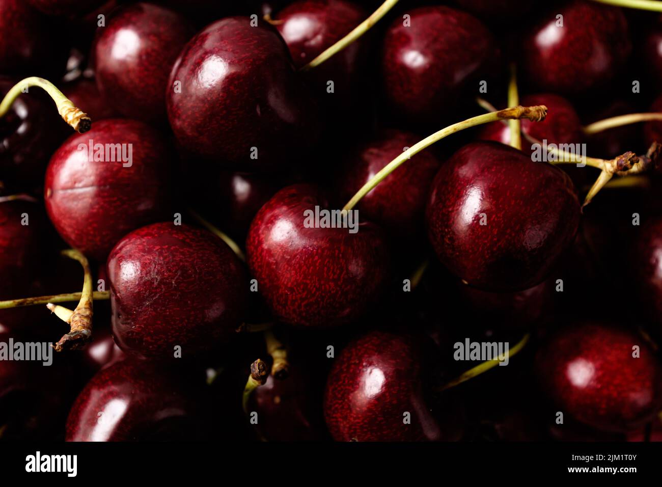 sweet and sour red fruit cherry Stock Photo - Alamy