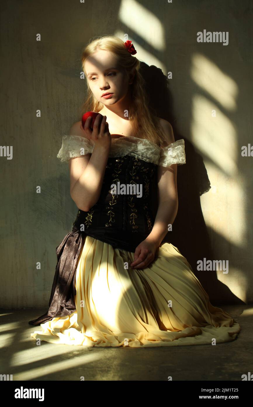 Fairy tale. Young woman portrait Stock Photo - Alamy