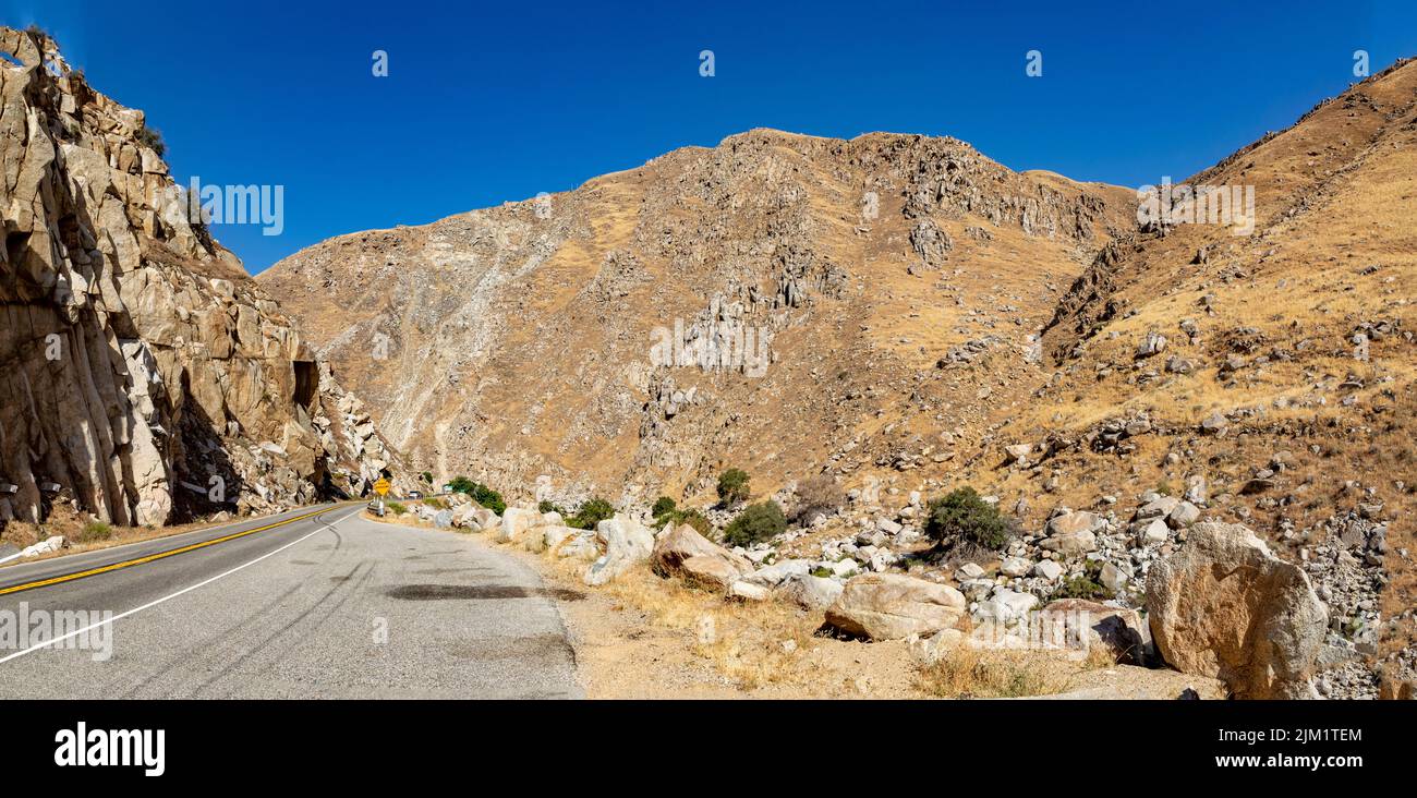 riding the california state route 178 from Bakersfield along the Kern ...