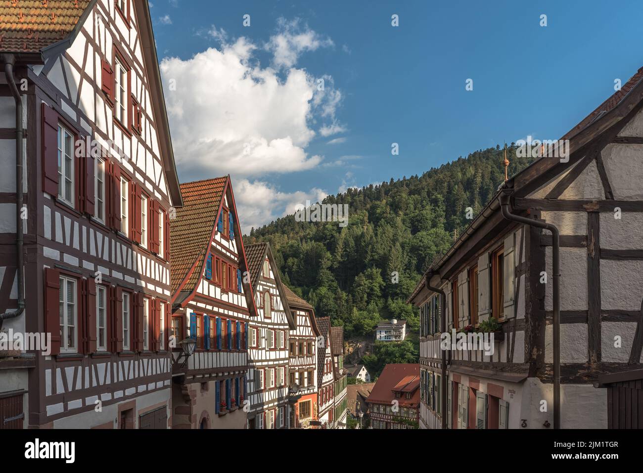 Schiltach in the Black Forest, Baden-Wuerttemberg, Germany Stock Photo ...