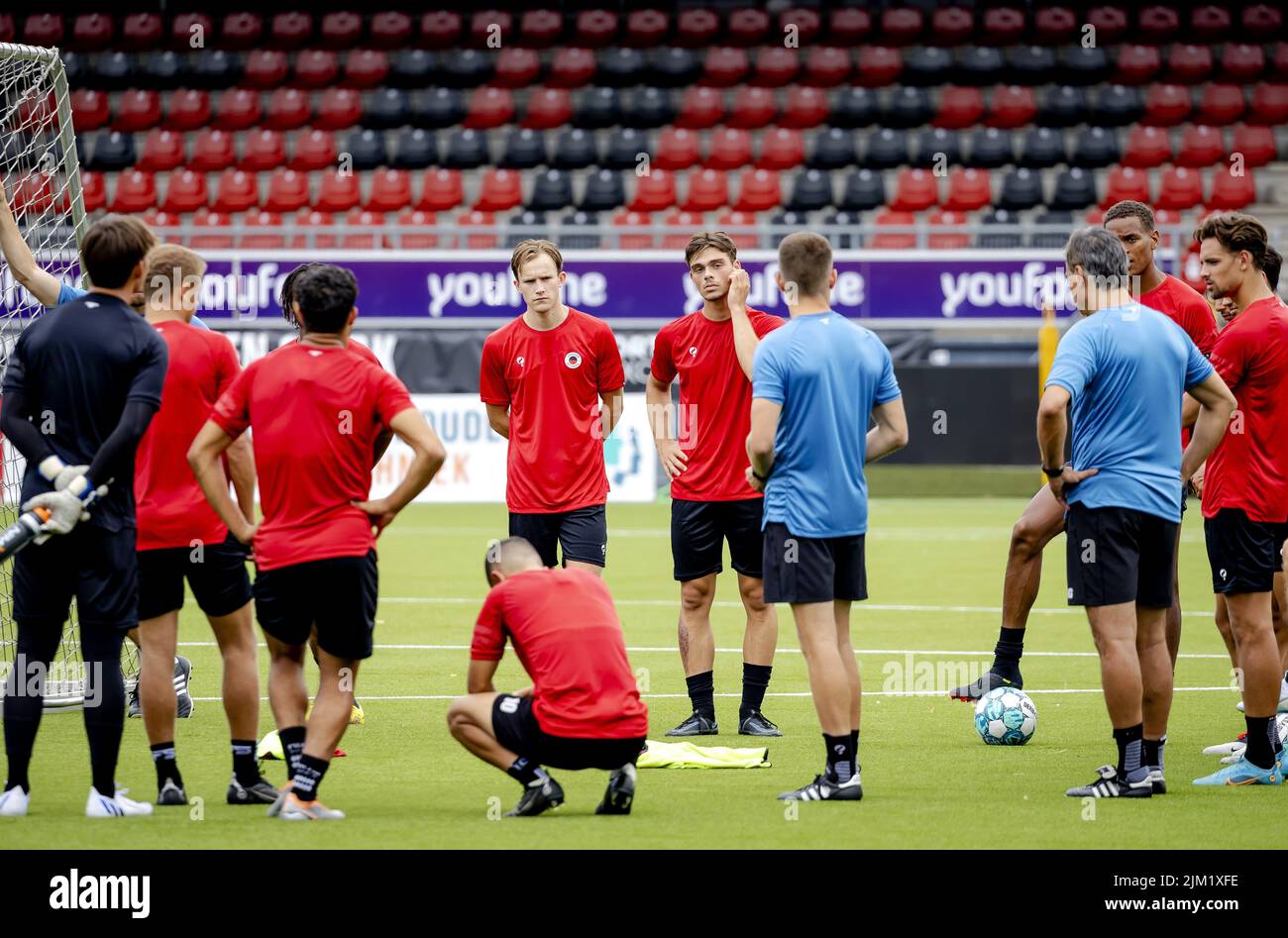 ROTTERDAM - The selection of Excelsior during a training session in the ...