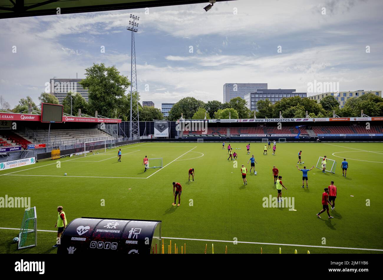 ROTTERDAM - The selection of Excelsior during a training session in the ...