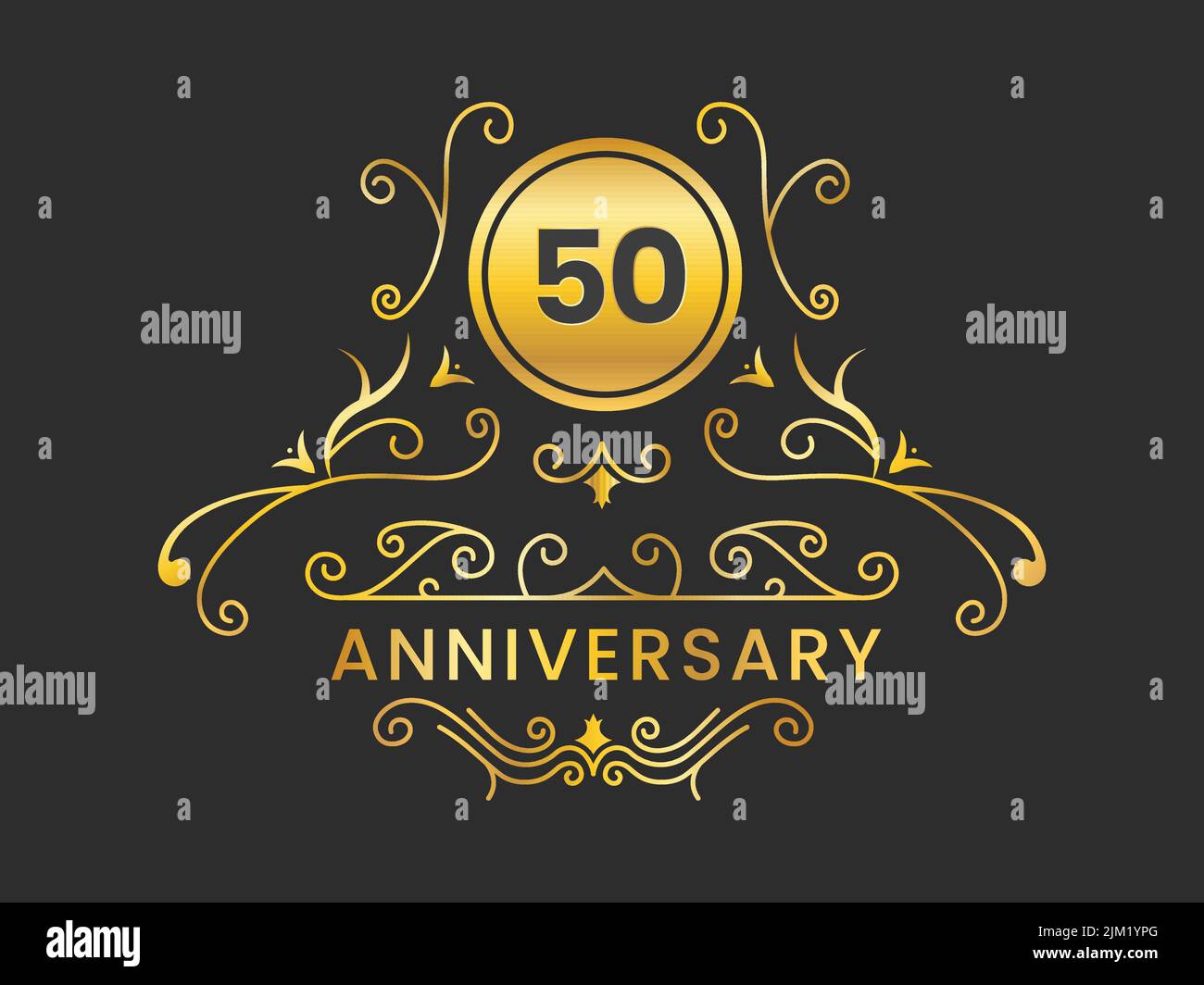 50th anniversary logo Stock Vector Images - Alamy