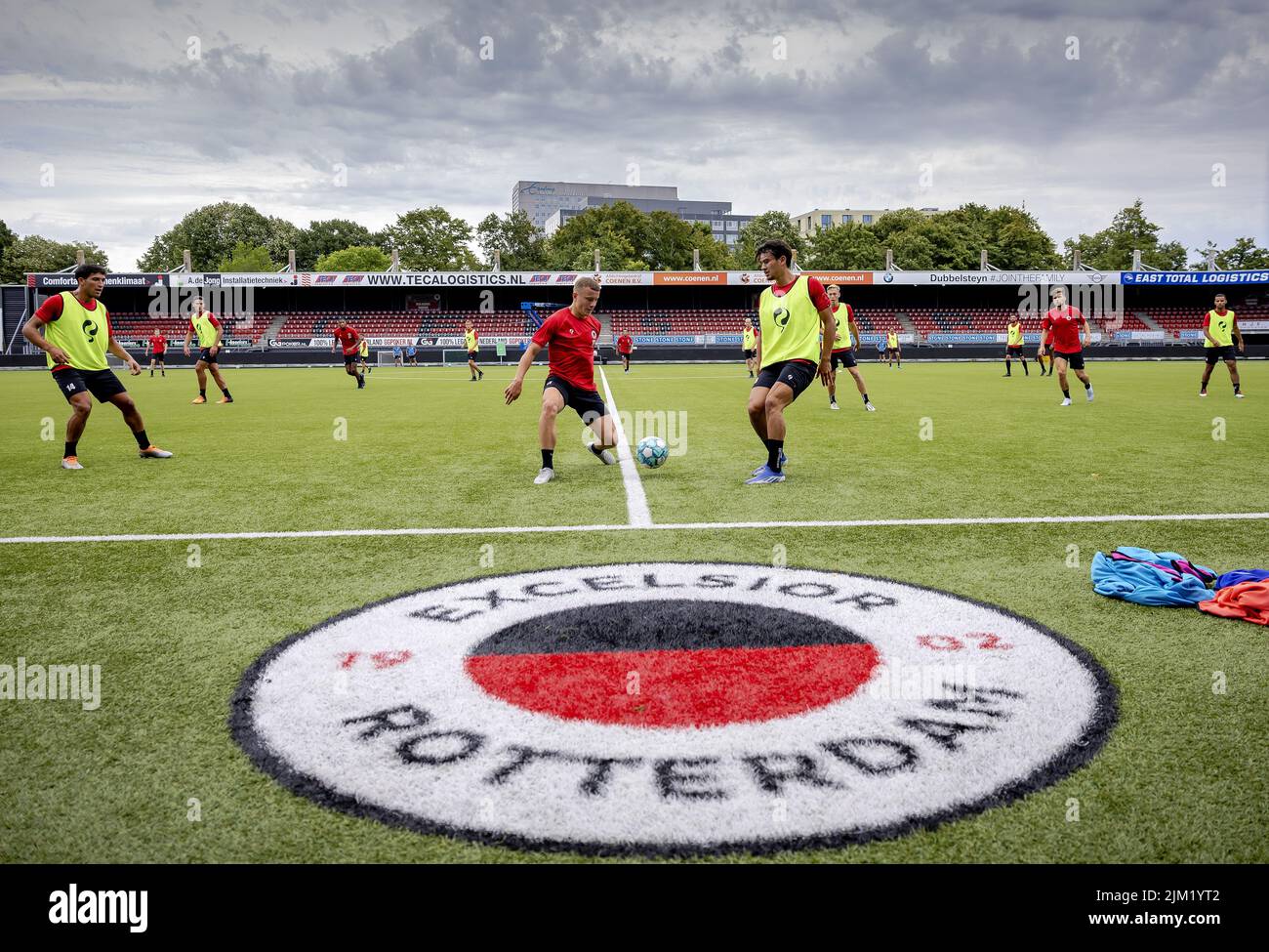 ROTTERDAM - The selection of Excelsior during a training session in the ...