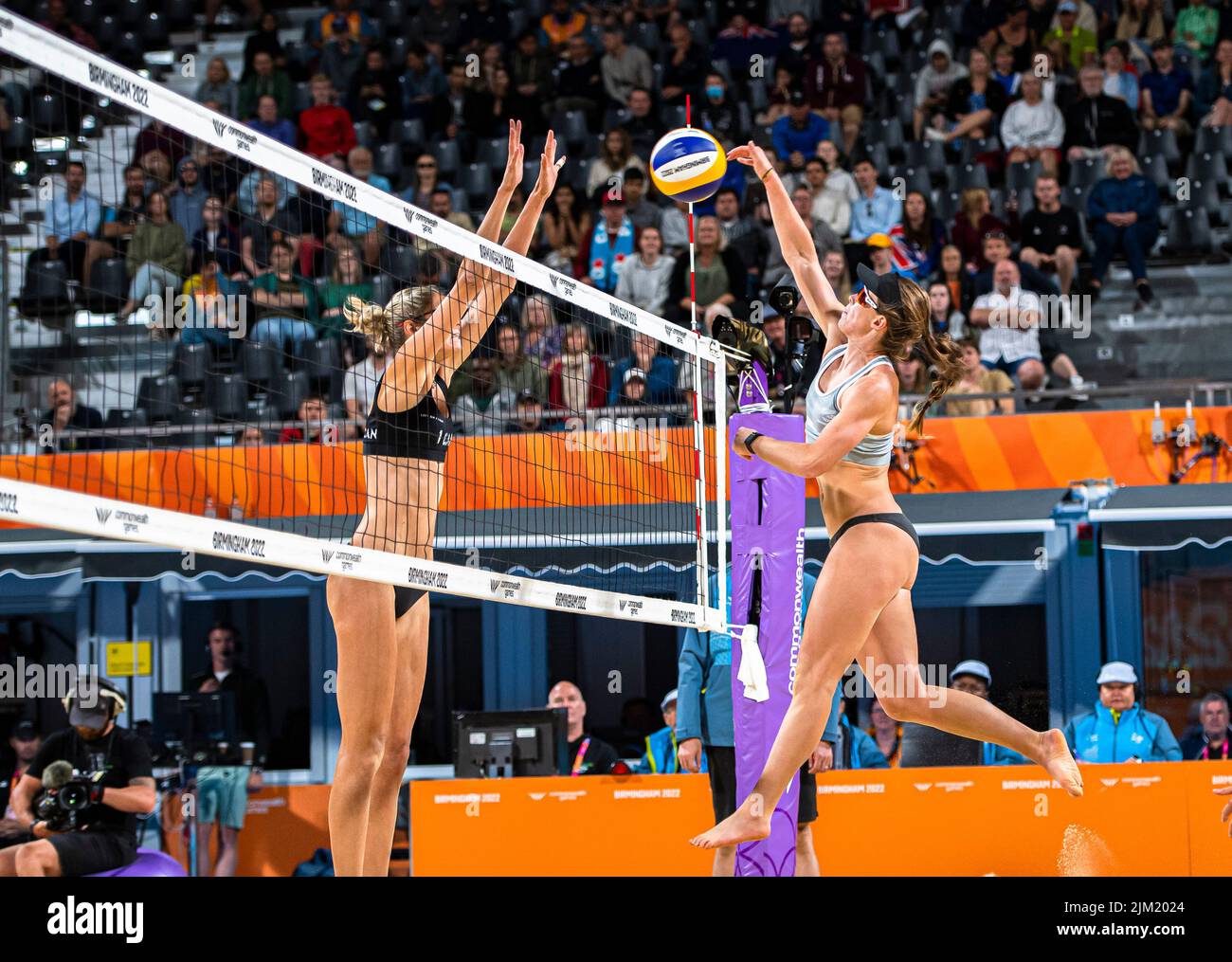 BIRMINGHAM, UNITED KINGDOM. 03rd Aug, 2022. Alice Zeimann, Shaunna ...