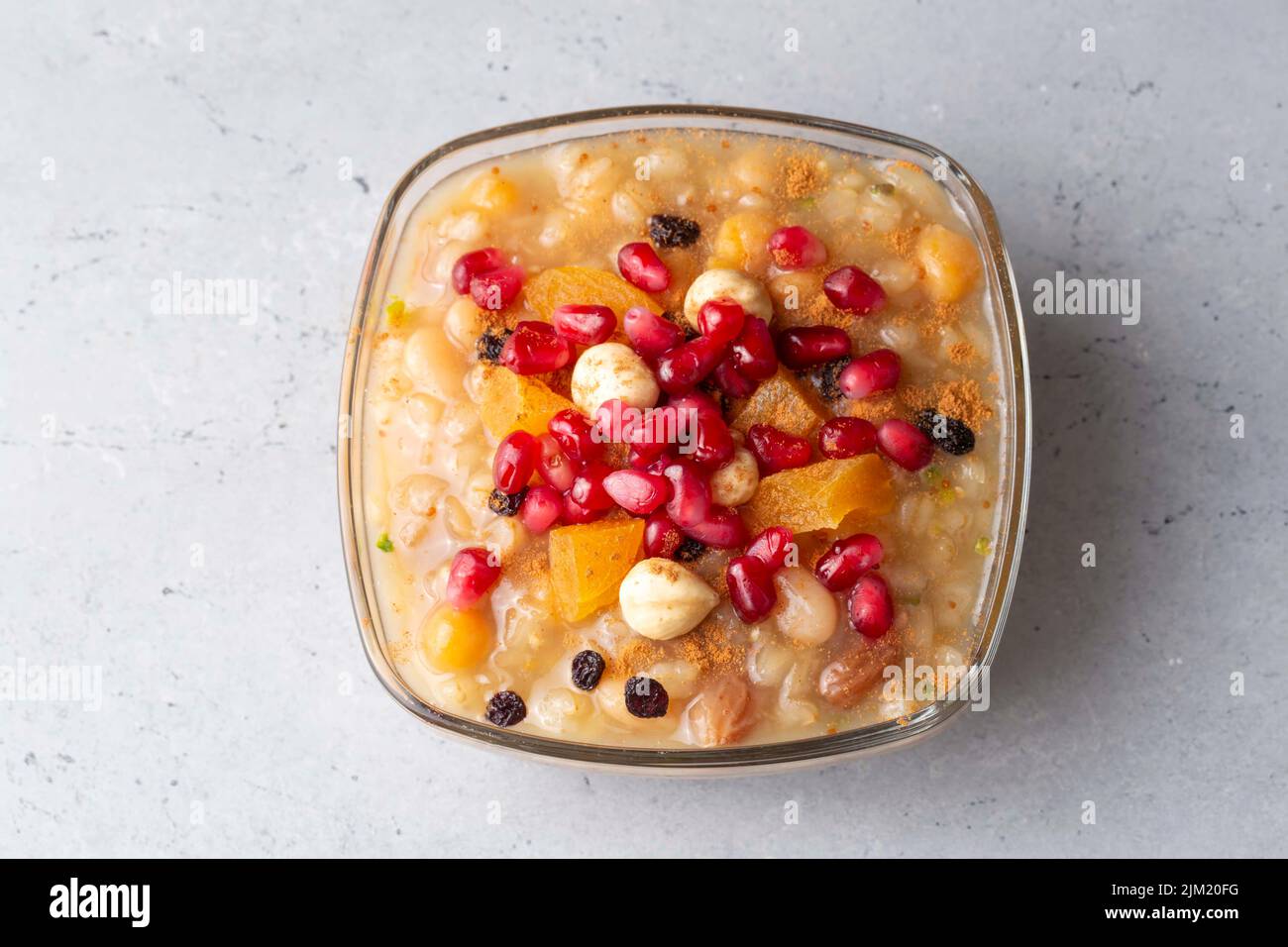 Traditional delicious Turkish dessert; Ashura (Asure Stock Photo - Alamy