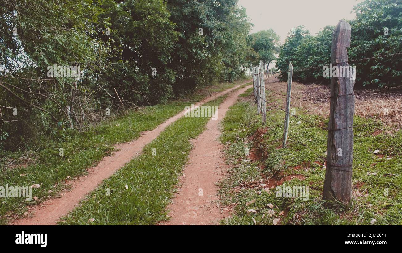 dirt road landscape Stock Photo - Alamy