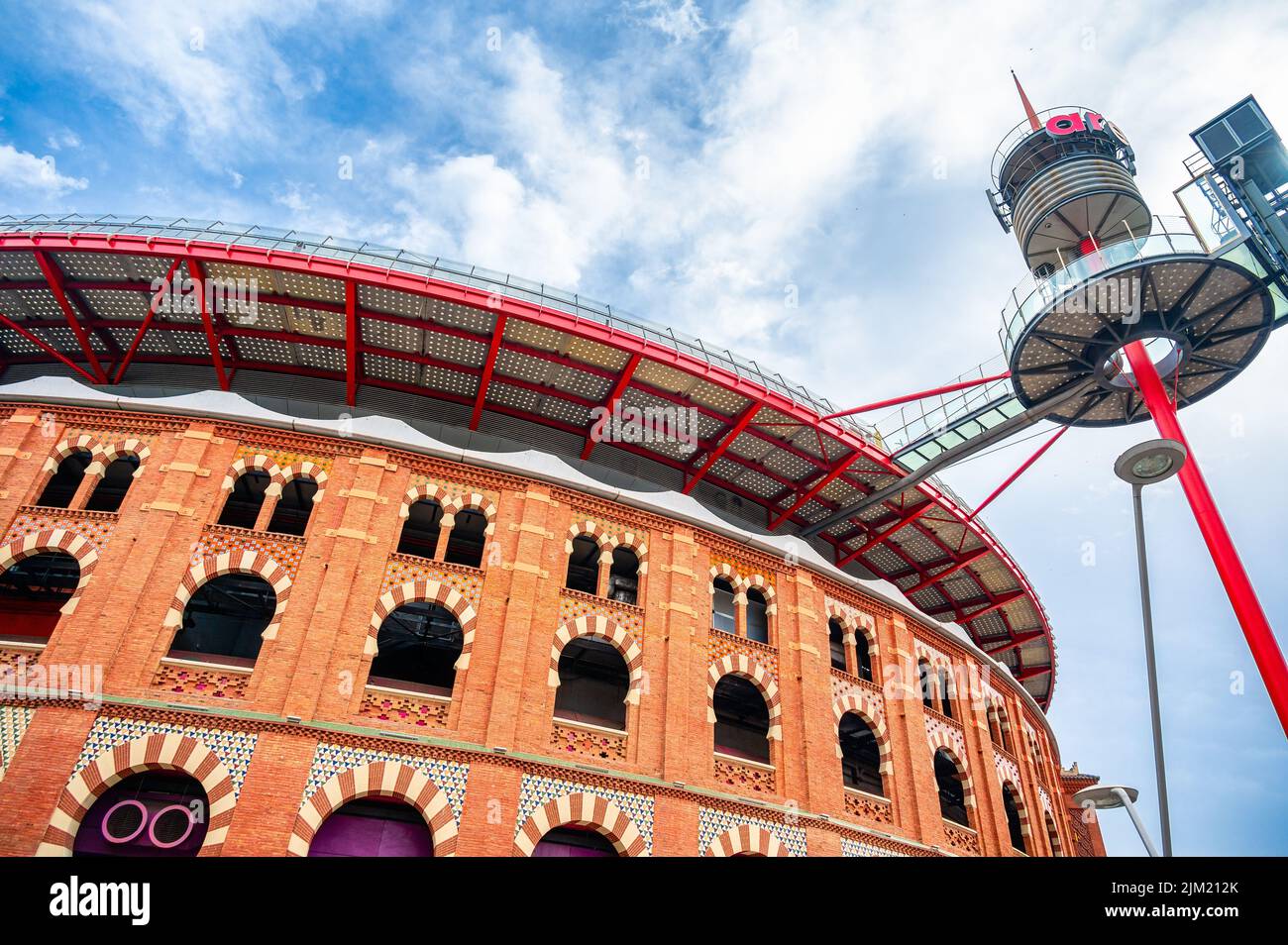 Bullring in Barcelona, Spain Stock Photo - Alamy
