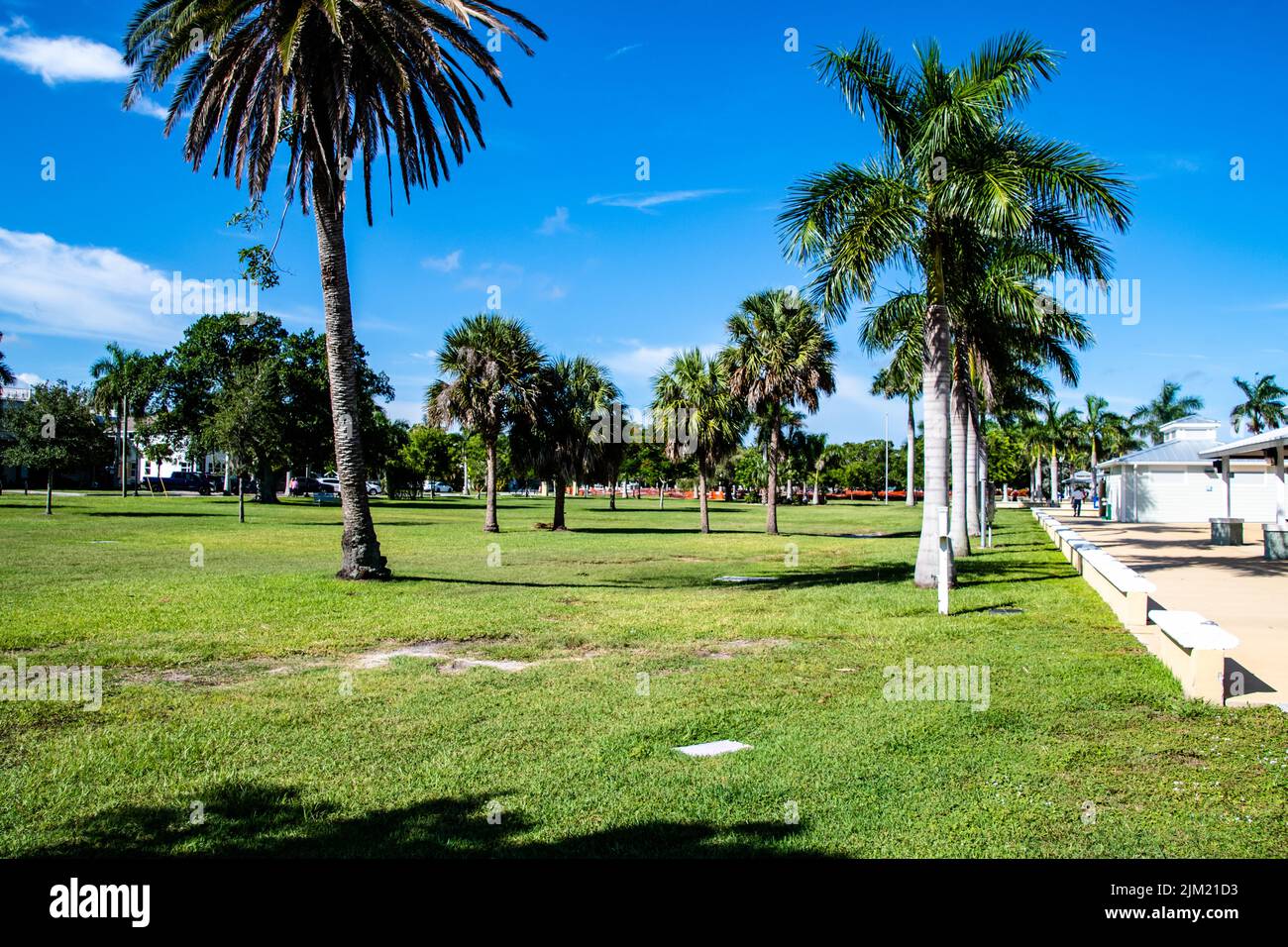 Harborwalk waterfront multi-use path in Punta Gorda, Florida, Charlotte ...