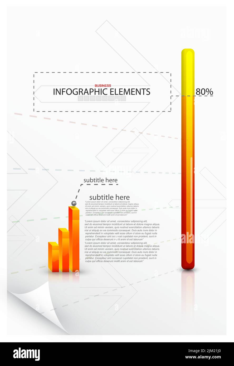 Vector graphics for information. Bars, chars, graphs Stock Vector Image ...